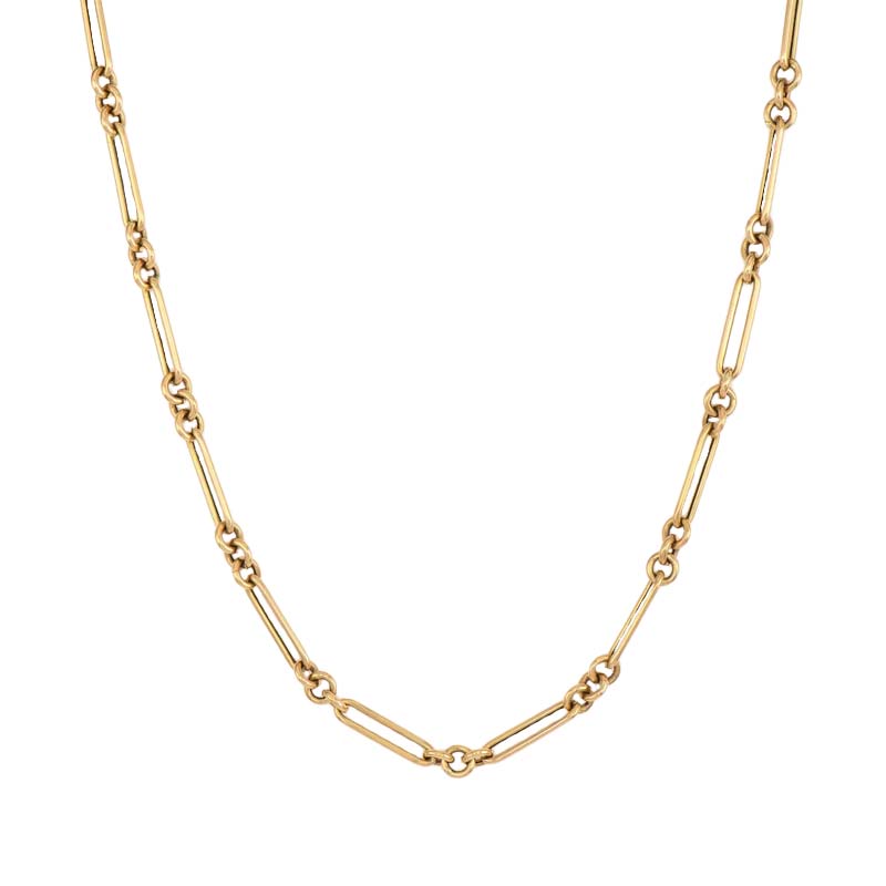 Alternating Paperclip Link Chain – Lewis Jewelers, Inc.