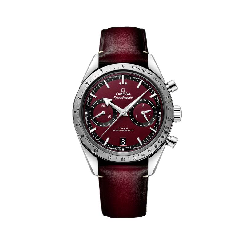 Speedmaster '57 Co-Axial Master Chronometer Chronograph Red Dial and ...